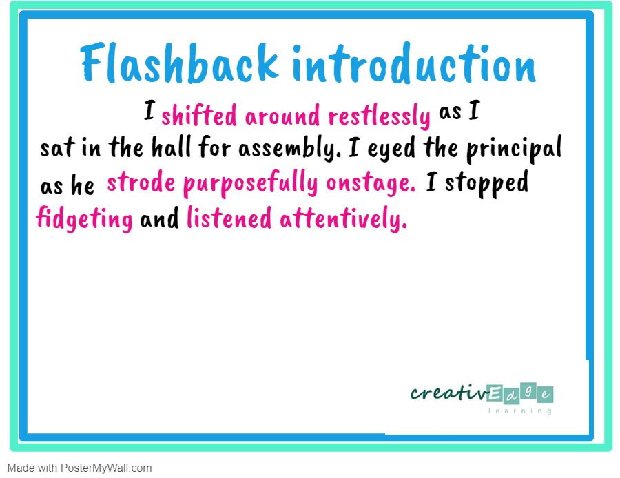 4 steps to write a strong flashback for Primary 5 composition | Creativedge