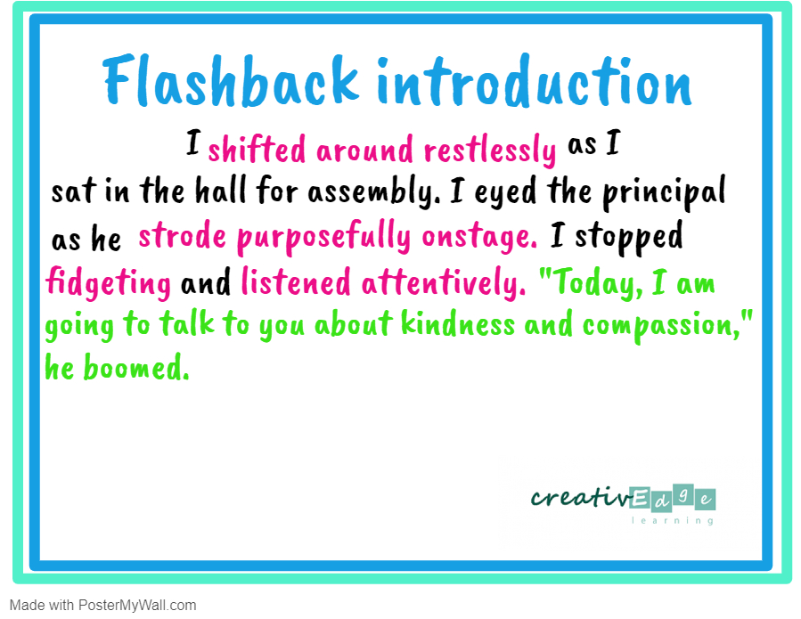 4 steps to write a strong flashback for Primary 5 composition | Creativedge