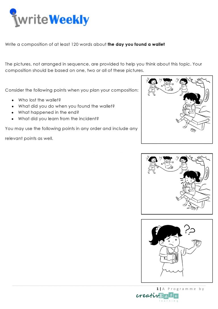 How To Write More For A Primary 3 Composition Topic Creativedge Learning How To Write More For A Primary 3 Composition Topic Creativedge Learning