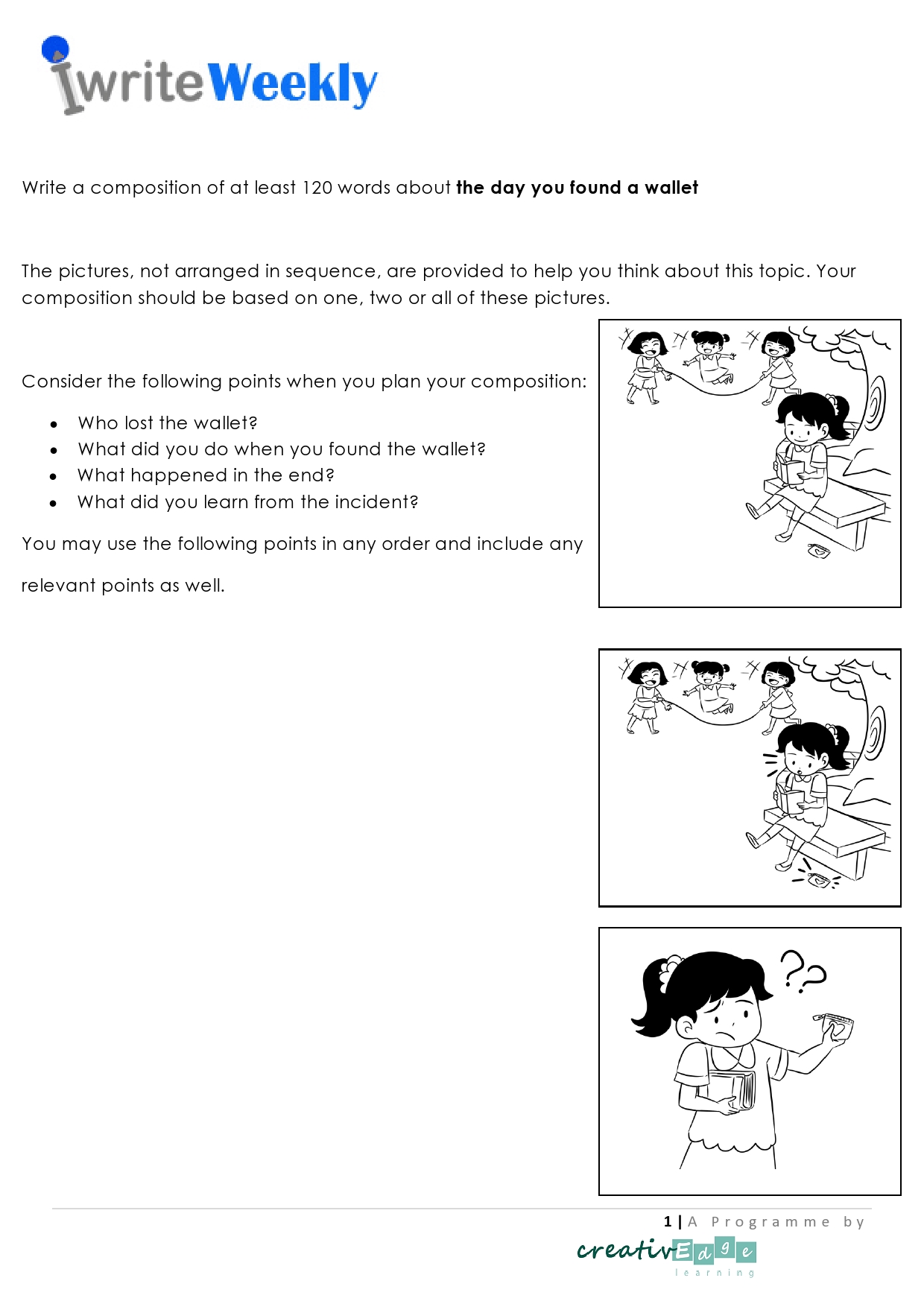 How to write more for a Primary 3 composition topic | Creativedge Learning