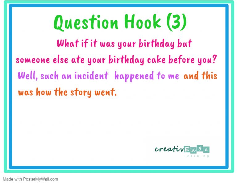 How to write a story hook for Primary 5 composition | Creativedge Learning