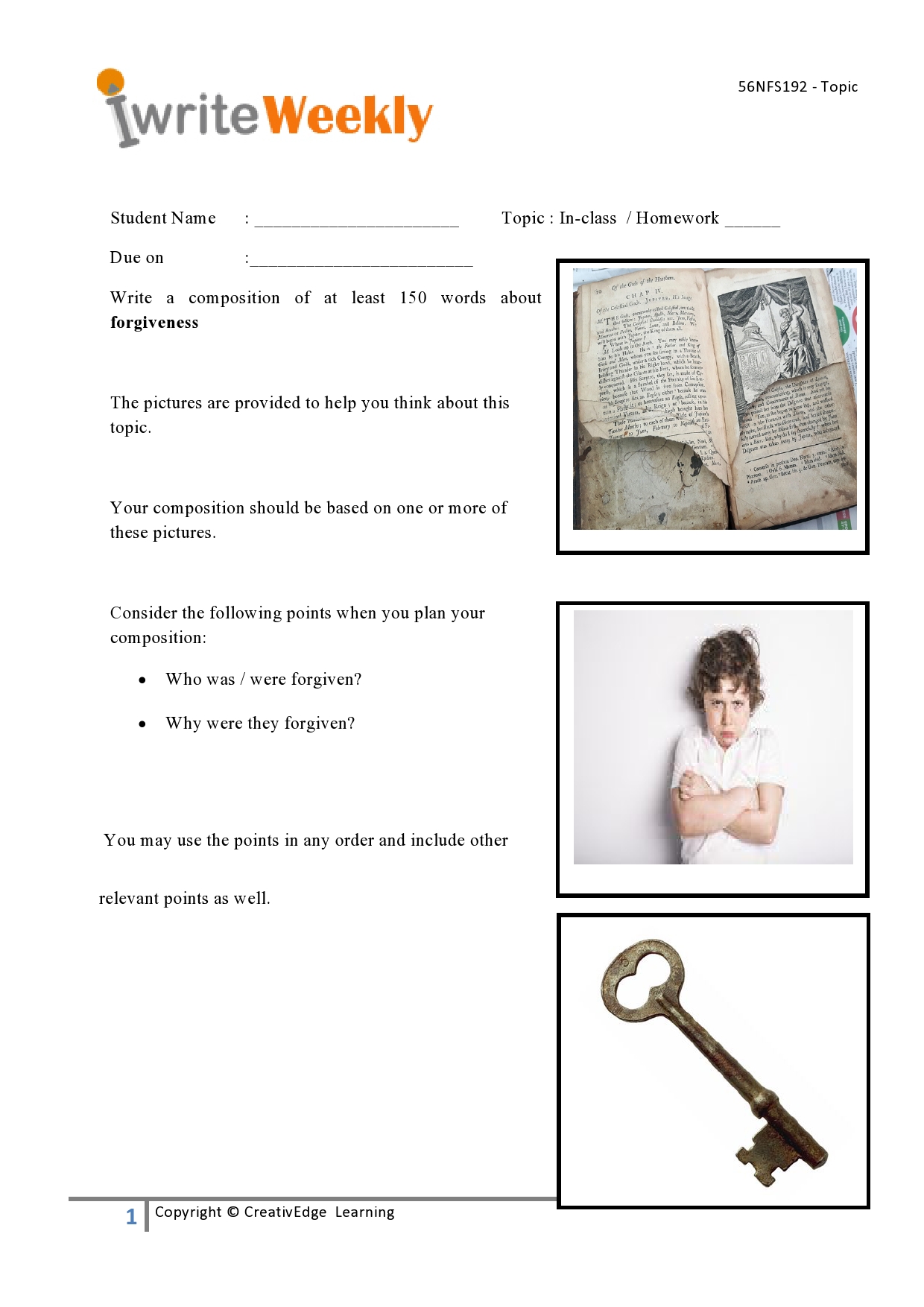 4 ways to end a Primary 6 composition | Creativedge Learning