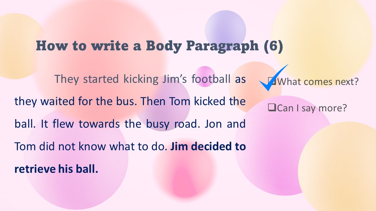 How to write a Primary 2 composition - CreativEdge Learning