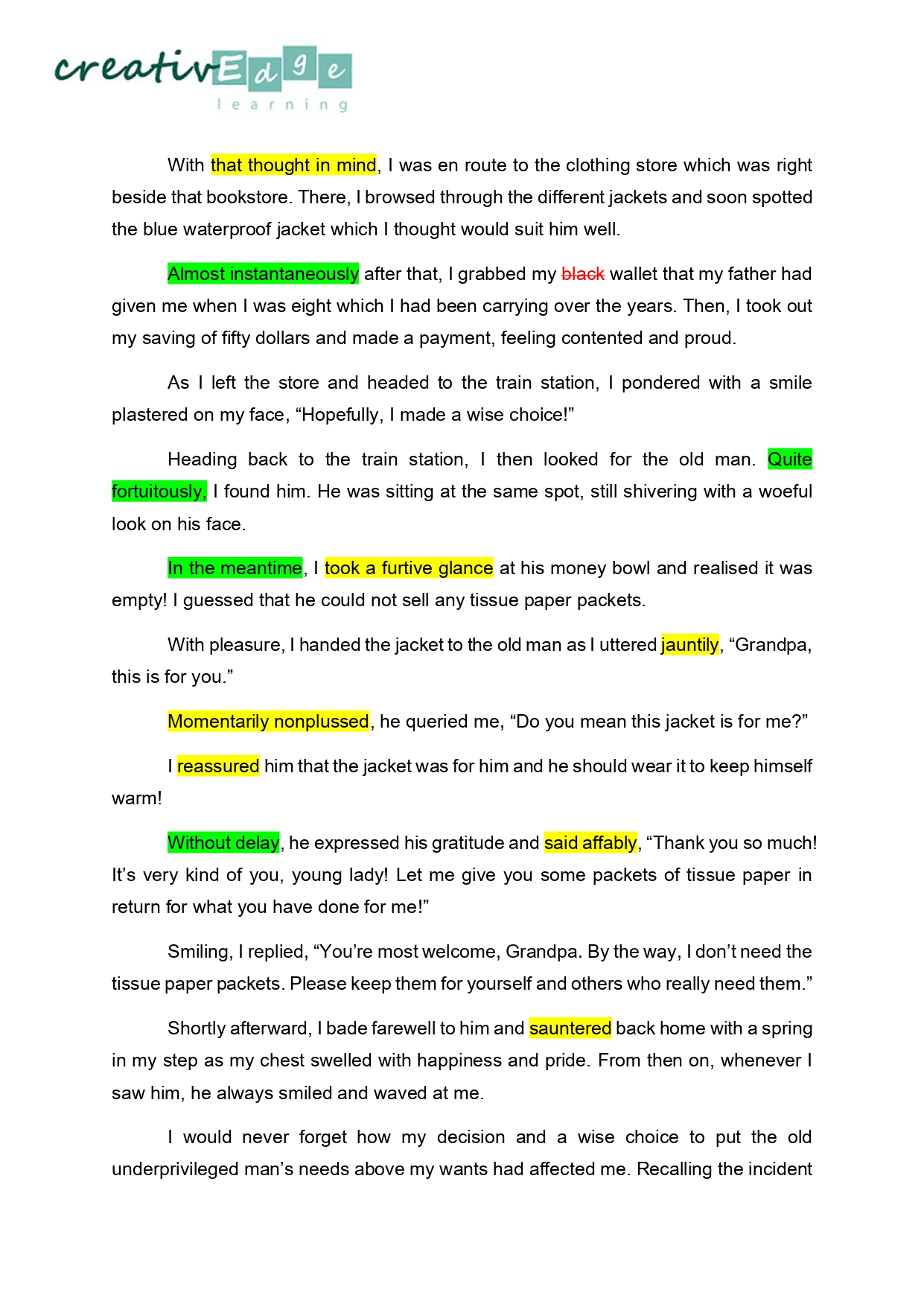 Model Composition for A Wise Choice - CreativEdge Learning