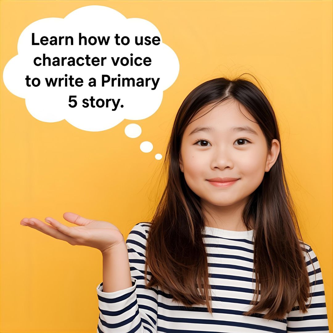 Primary 5 Writing - Learn character voice | Creativedge Learning